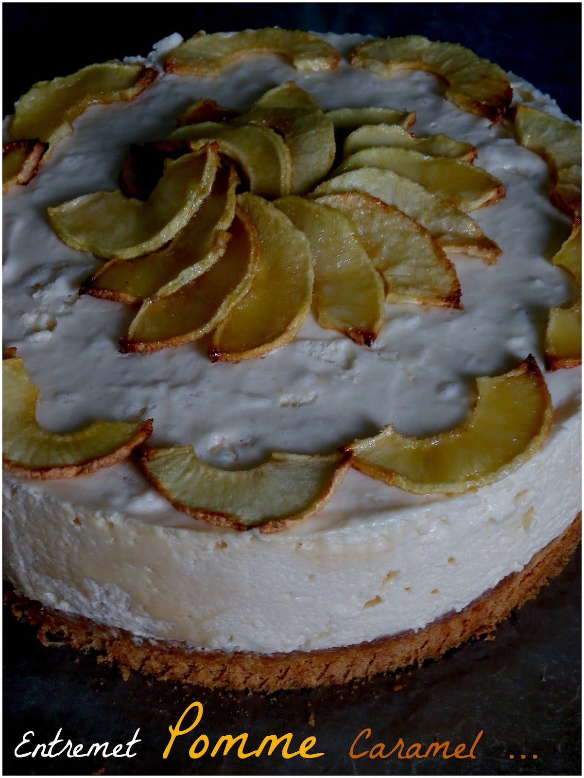 Entremet Pomme Caramel