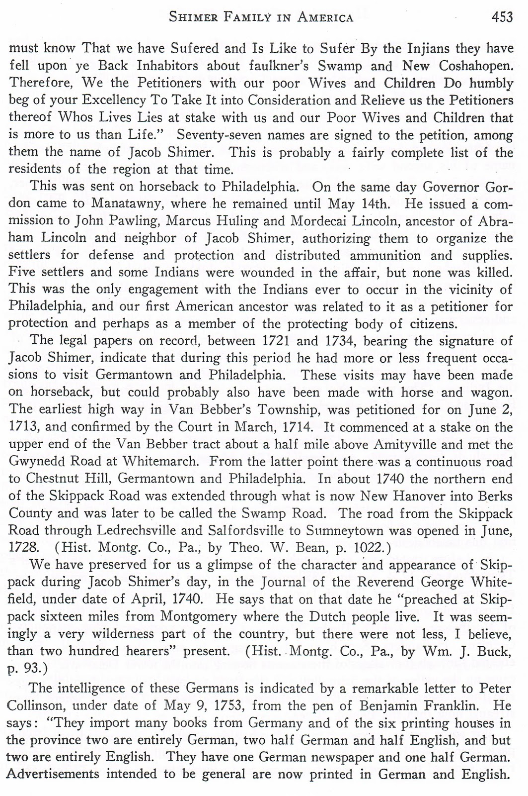 Shimer Blog: Additional Facts Concerning the Life and Times of Jacob ...