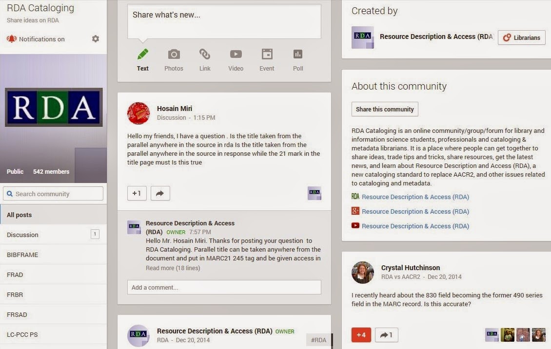 Parallel Titles in RDA, AACR2 Cataloging & MARC21