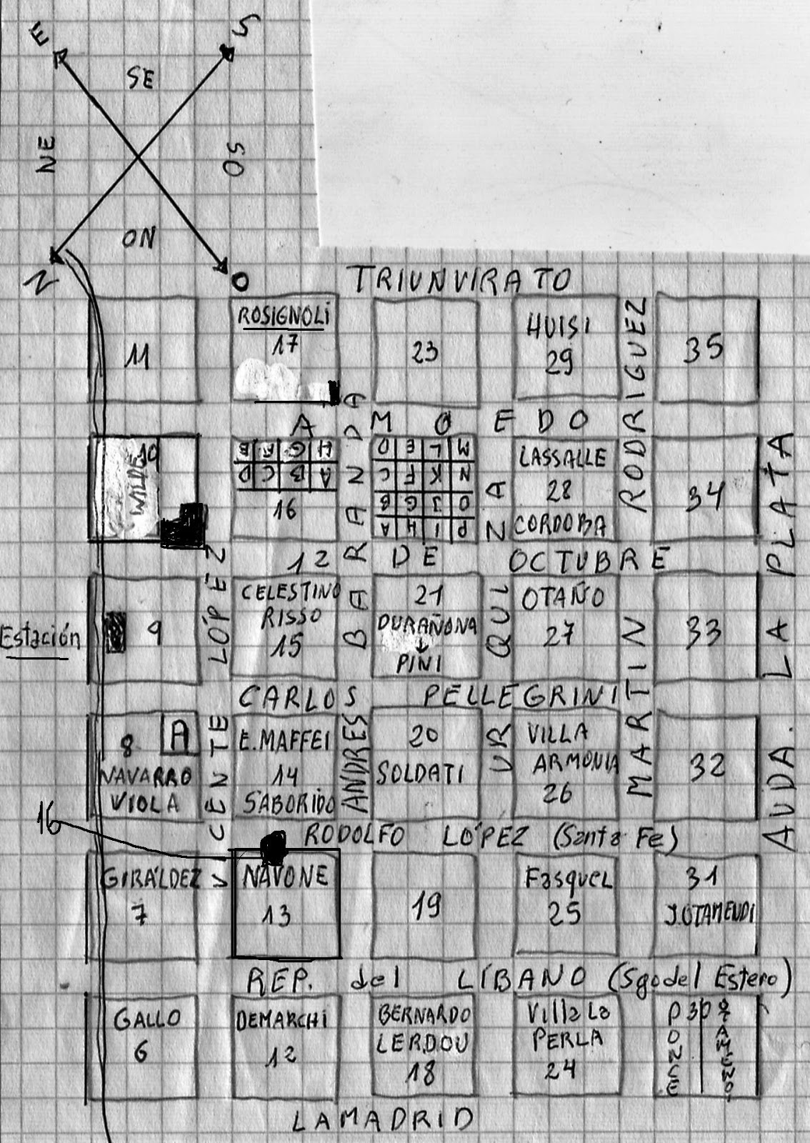 EL QUILMERO: NOMENCLATURA CATASTRAL DE QUILMES Y BERNAL 1904 - 1928