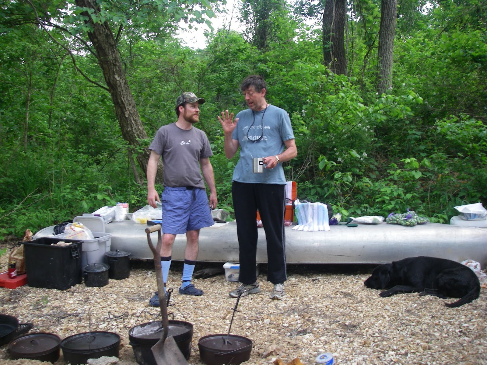 The Ready-Roll Canoe Club: #9. The Upside-Down Kitchen Canoe