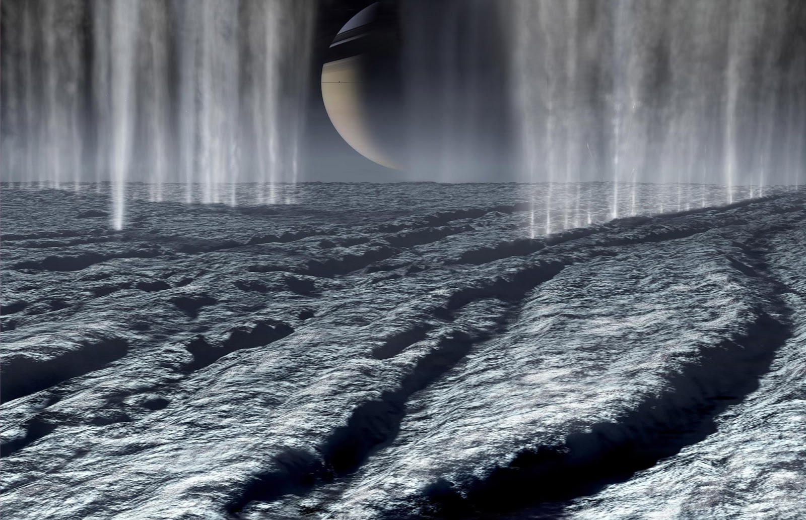 Ice Volcanoes on Enceladus | Earth Blog
