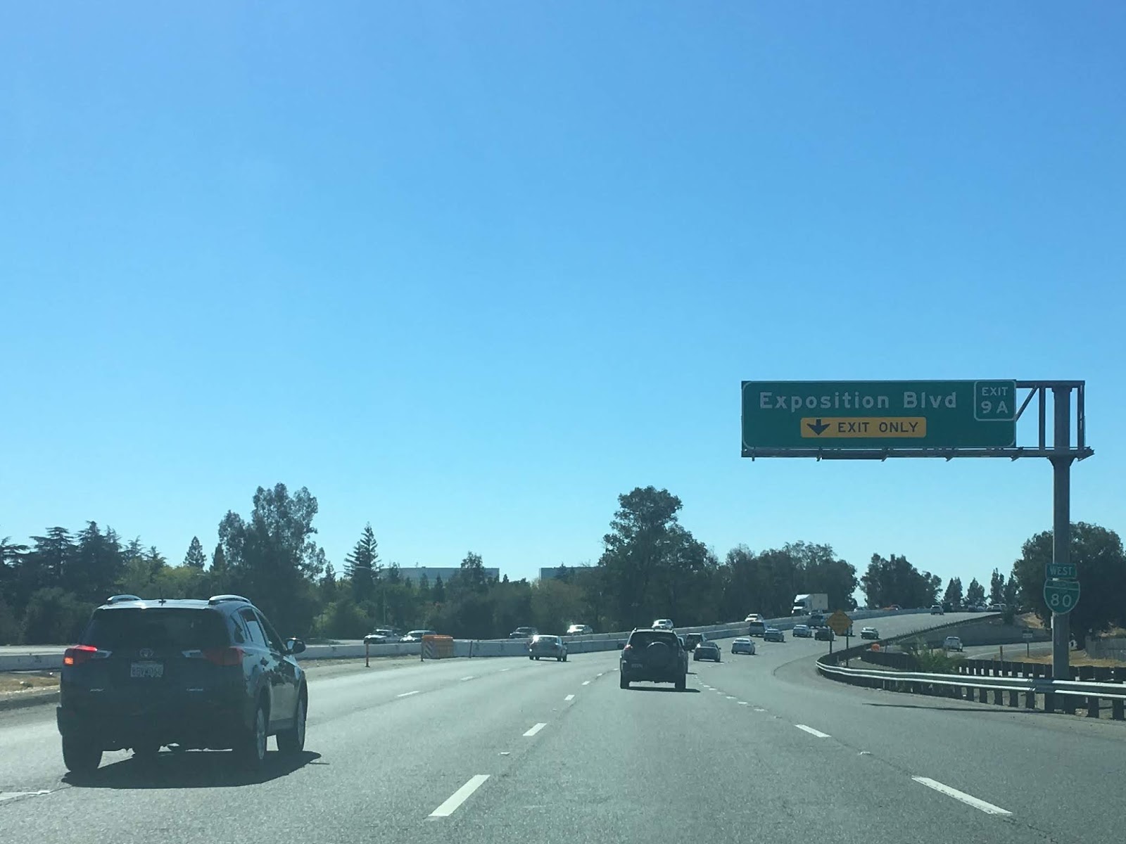 California State Route 51; failed Interstate 80 on the Capitol City ...