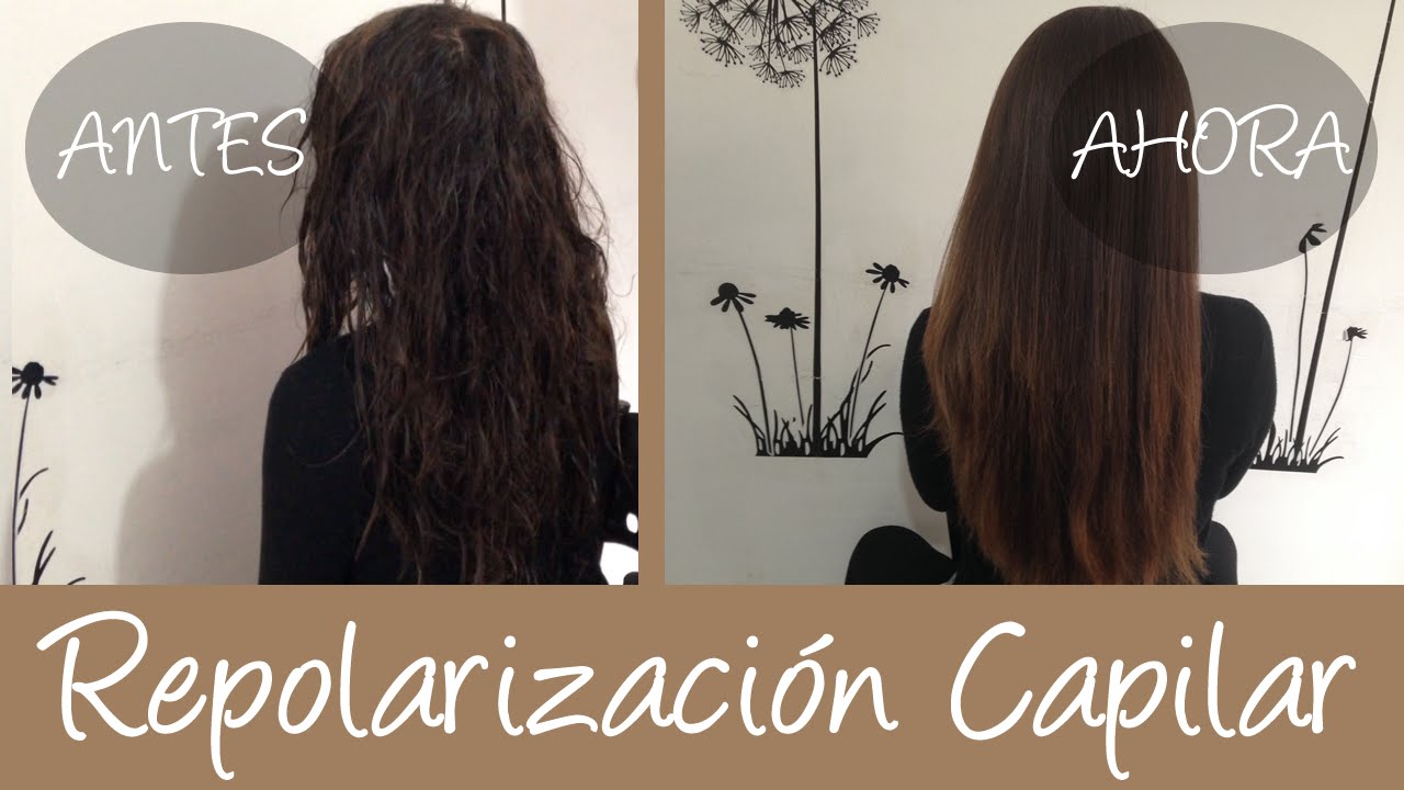 CUIDADOS PARA EL CABELLO: REPOLARIZACIÓN CAPILAR CASERA ¡¡ REPARACION ...