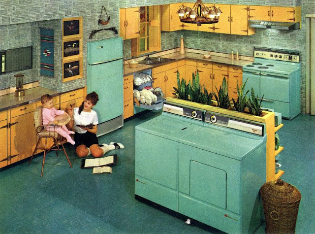 Cool Pics That Show Interior Styles of Kitchens For Each Month of 1960 ...
