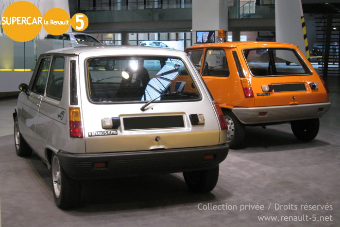 Blog :: TOUT sur la Renault 5: Renault 5 Alpine grive vs DDE Orange r5