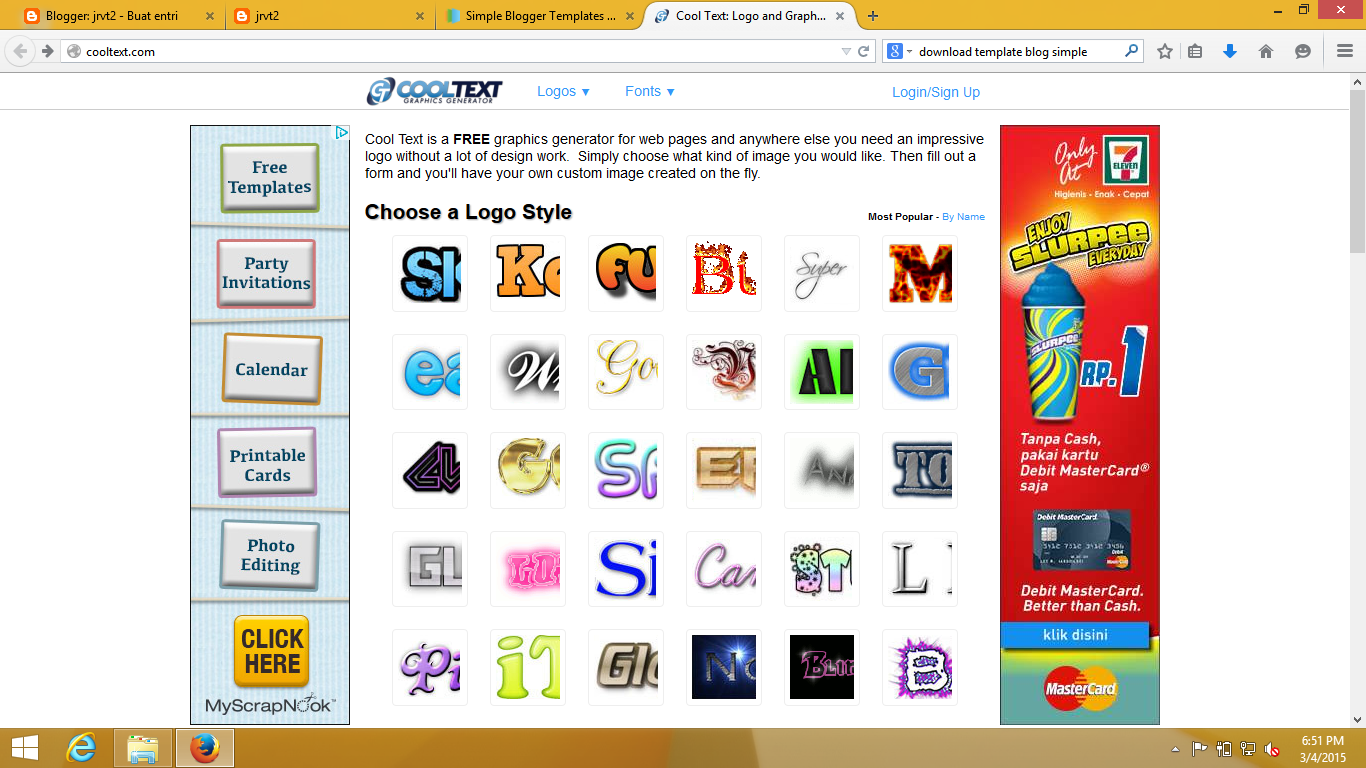 Tutorial Membuat Logo Menarik