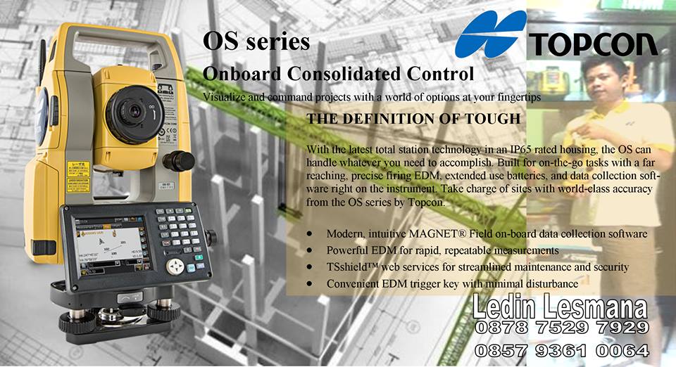 Tempat Pelatihan Total Station | Jual Topcon ES-101 | Hub.081284340764 ...