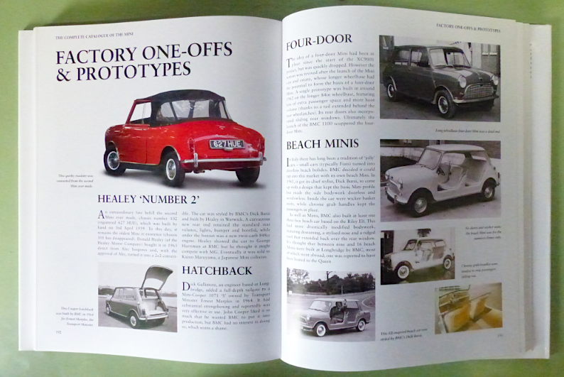 Maximum Mini: Book review: The Complete Catalogue of the Mini