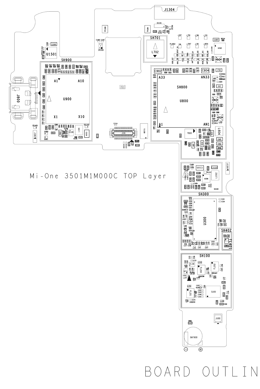 Xiaomi Mi 1 Schematic Diagram - NubeTronic