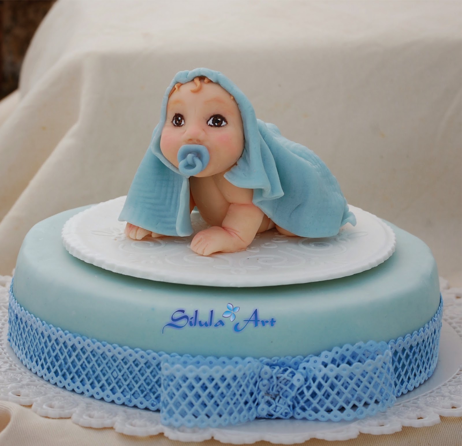 Silula Art: Bebè OOAK - Battesimo - Torte o bomboniere