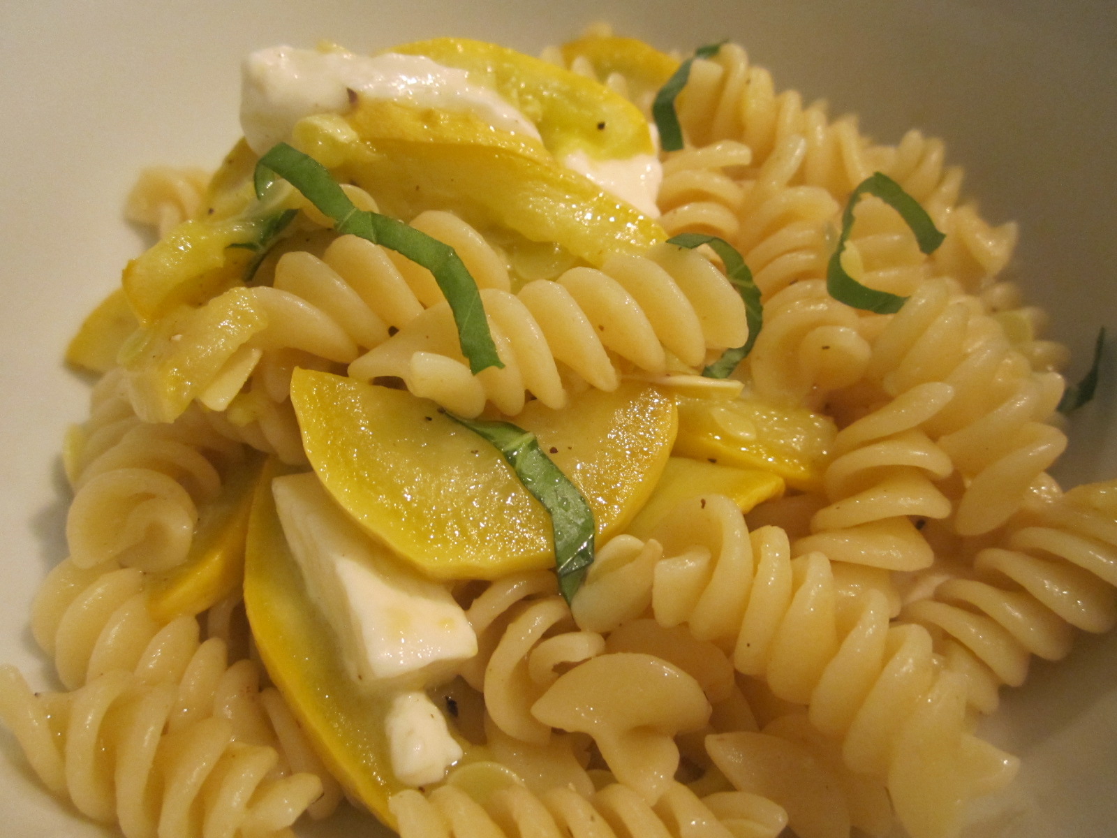 Sophie in the Kitchen: Roasted Summer Squash Pasta
