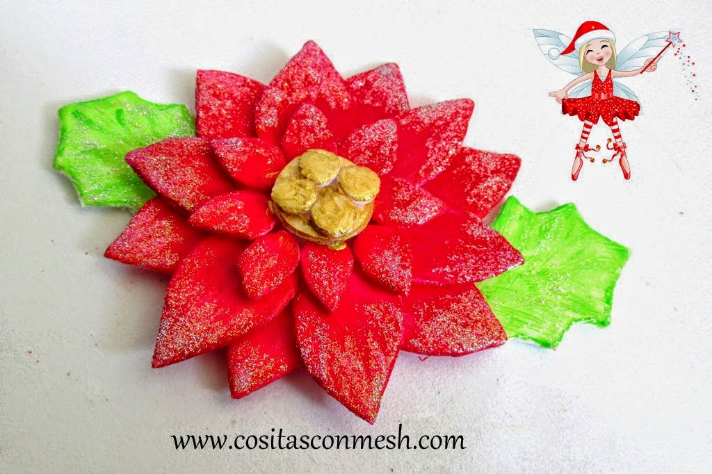 Imagenes De Flores Navideñas Con Material Reciclable - Imágenes De Flores