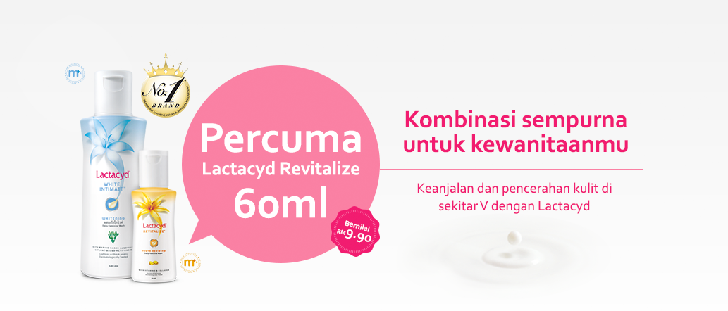 BestLah: Lactacyd - FREE Lactacyd Revitalize 60ml Worth RM9.90