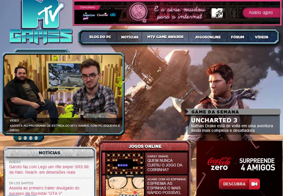 Mantovani's Game Blog: MTV GAMES - programa de TV