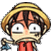 one piece luffy ~ emoticons , emoji