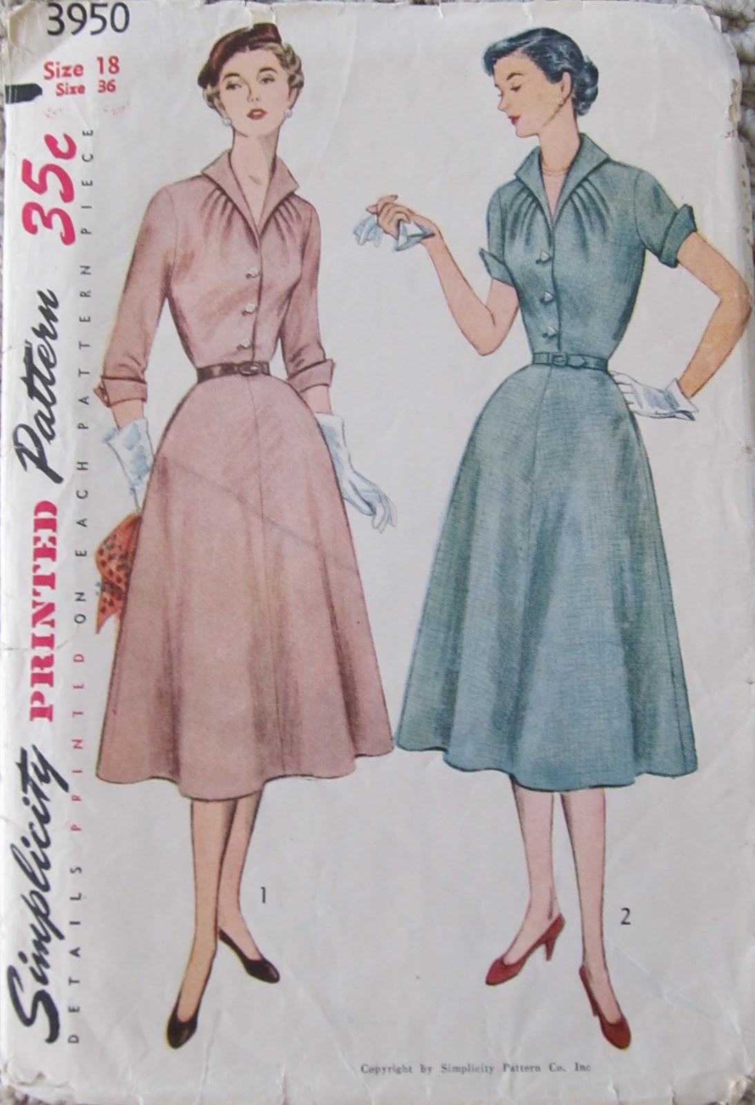 Silk, Velvet, and Lace: My Vintage Pattern Collection