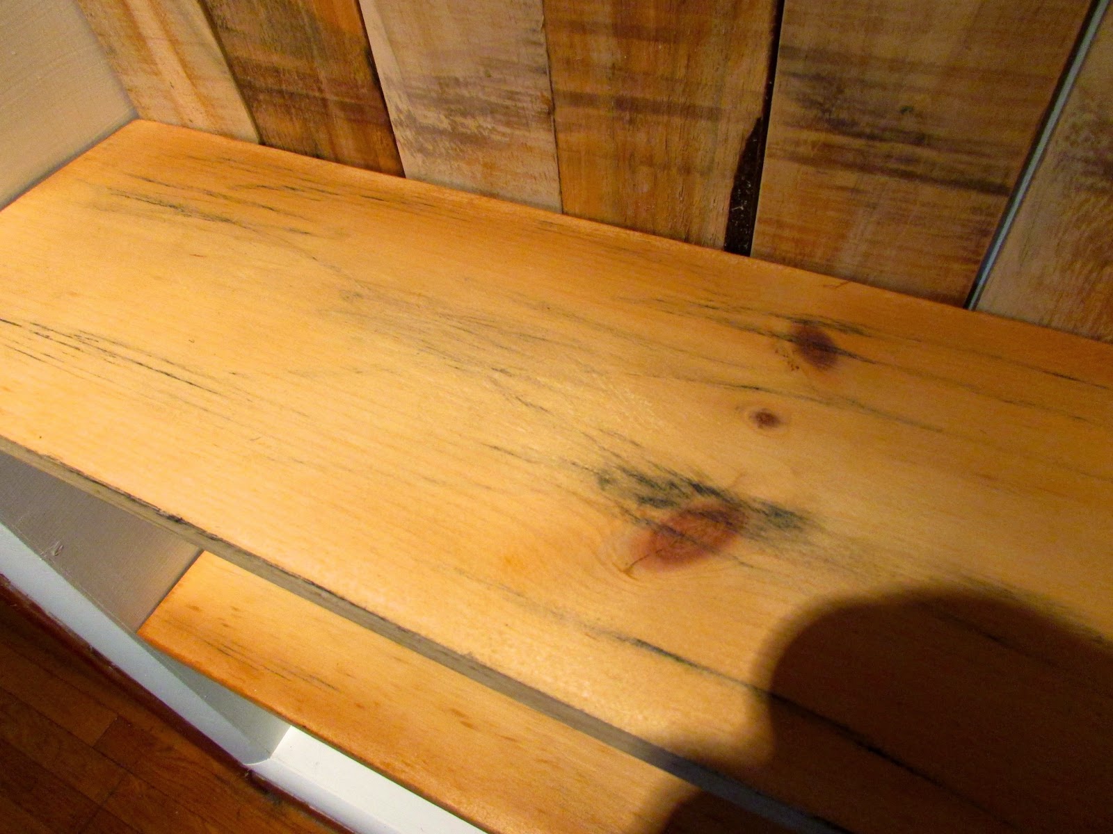 Pallet Wood in the Hallway | Rustic & Refined