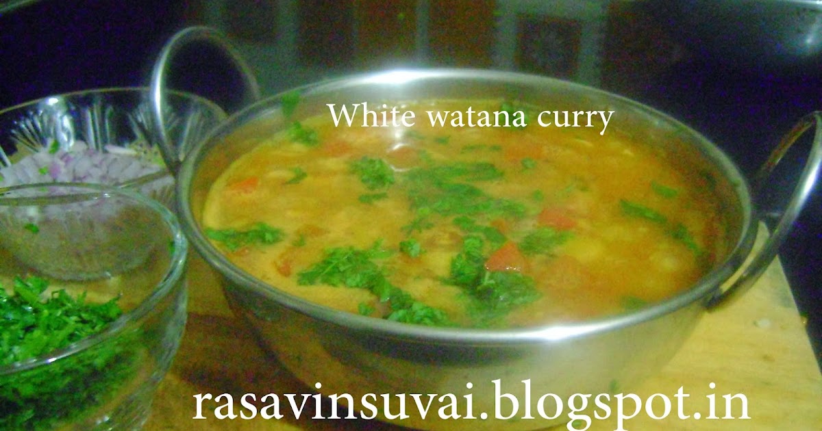 Raji Ramakrishnan : SPICY WHITE WATANA CURRY