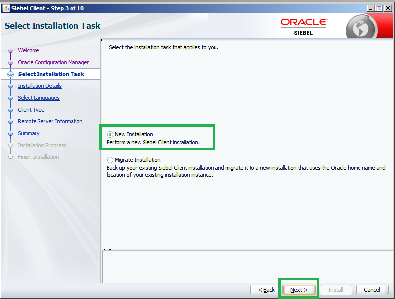 1.) Siebel Install IP 15 Client (Tools and Web Client) in Windows ...