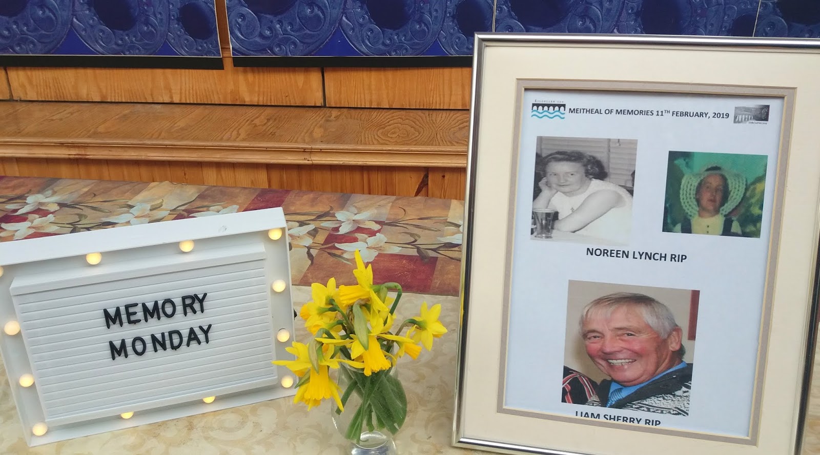 Kilcullen Diary: Happiness, sadness, at first Memory Monday