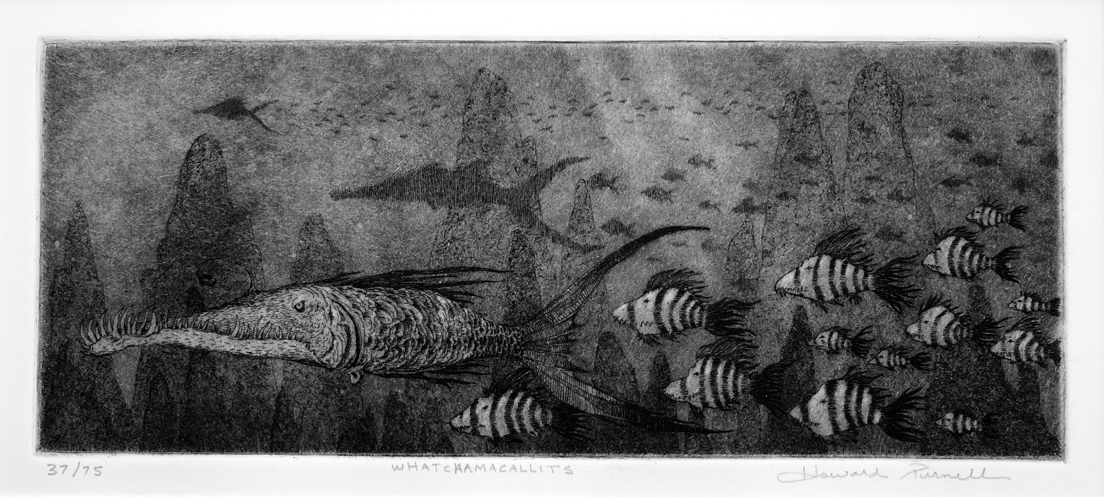 ARTBUZZ1 : Howard Purnell, Sketching & Etching Today Opening Reception