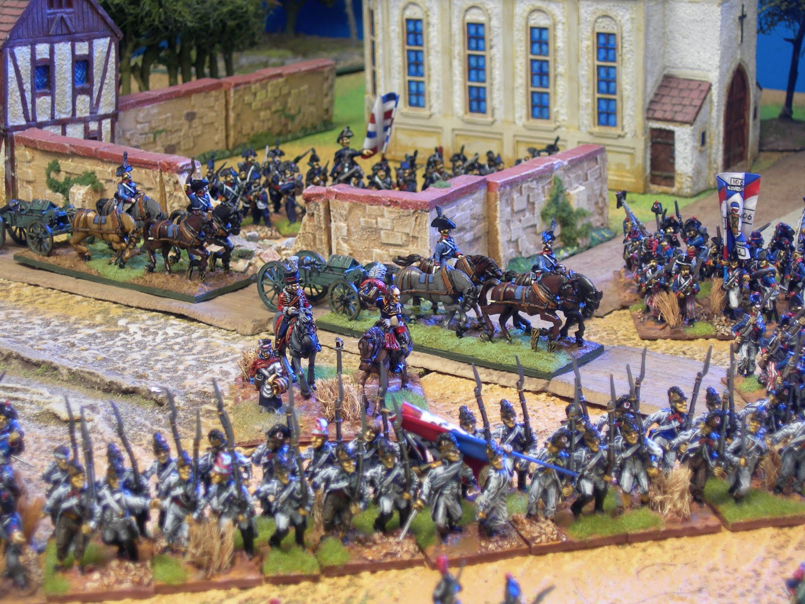 Glorious Little Soldiers: More pics of Dave's French revolution collection.