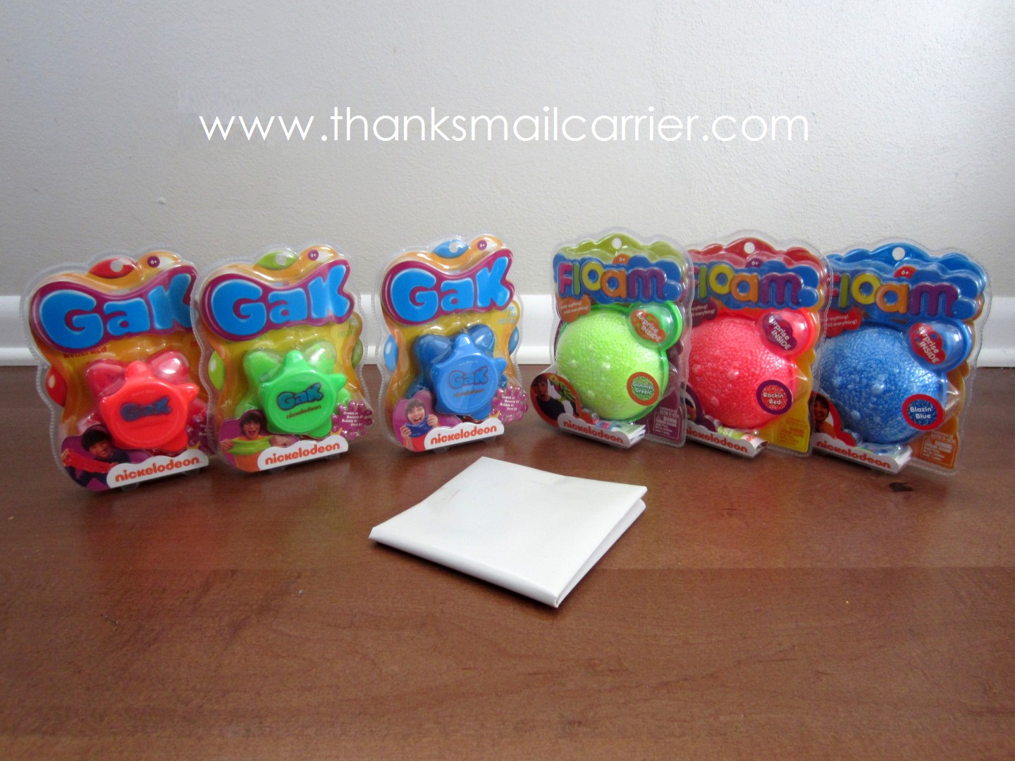 Thanks, Mail Carrier | They're Back! Nickelodeon Floam and Gak {Review}