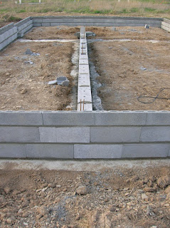 Les murs de soubassement