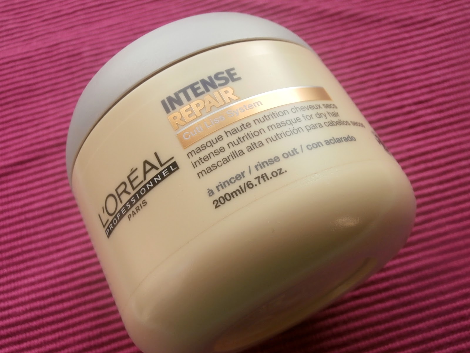 Loreal Intense Repair - Maska do włosów suchych i zniszczonych. | To co ...