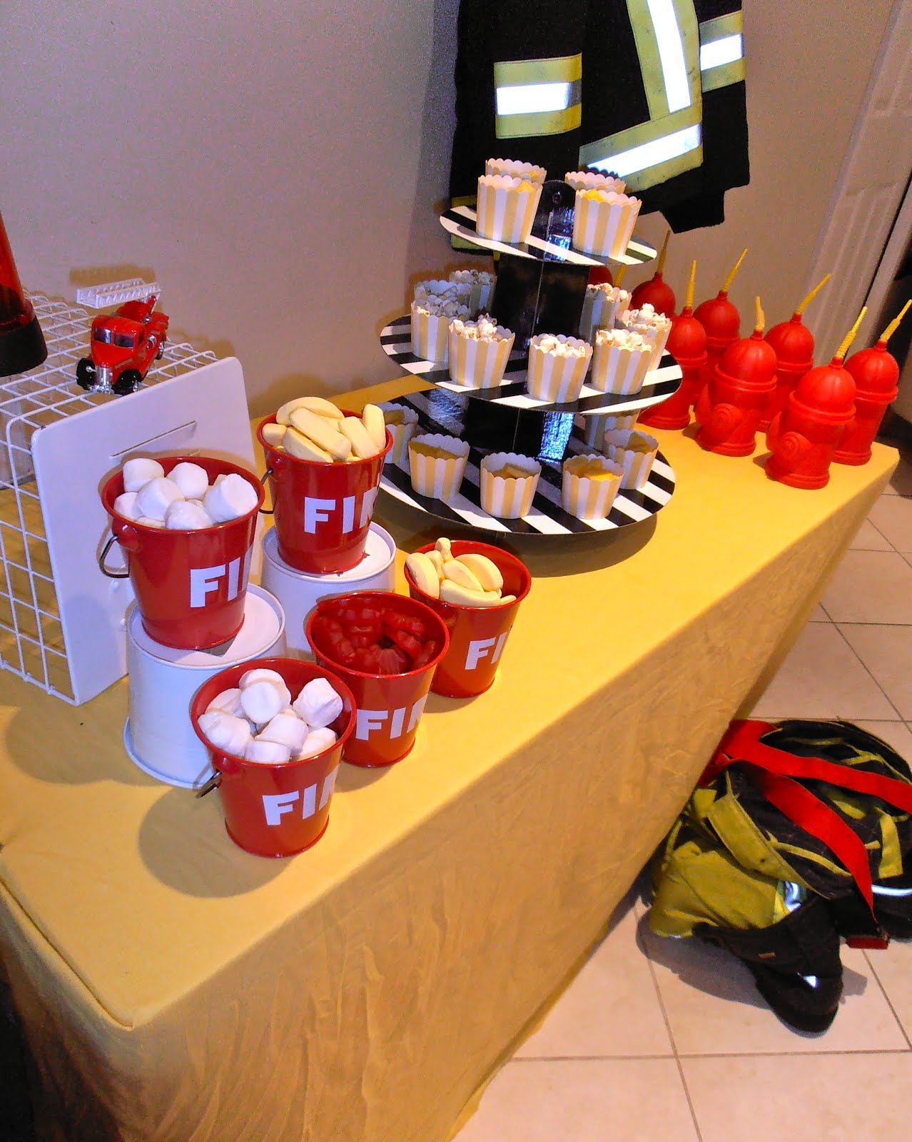 Giggleberry Creations!: Firefighter Party Pics!