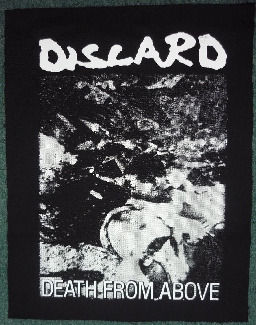 Black Seeds Records: DISCARD back patch