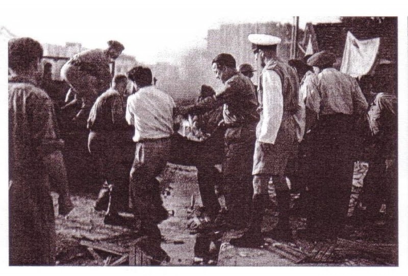 Egyptian air raid on Tel Aviv, May 1948