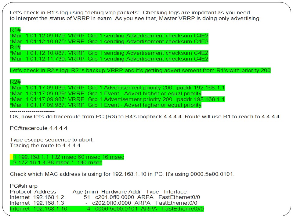 Networking And Scripting : VRRP-Explanation with Example