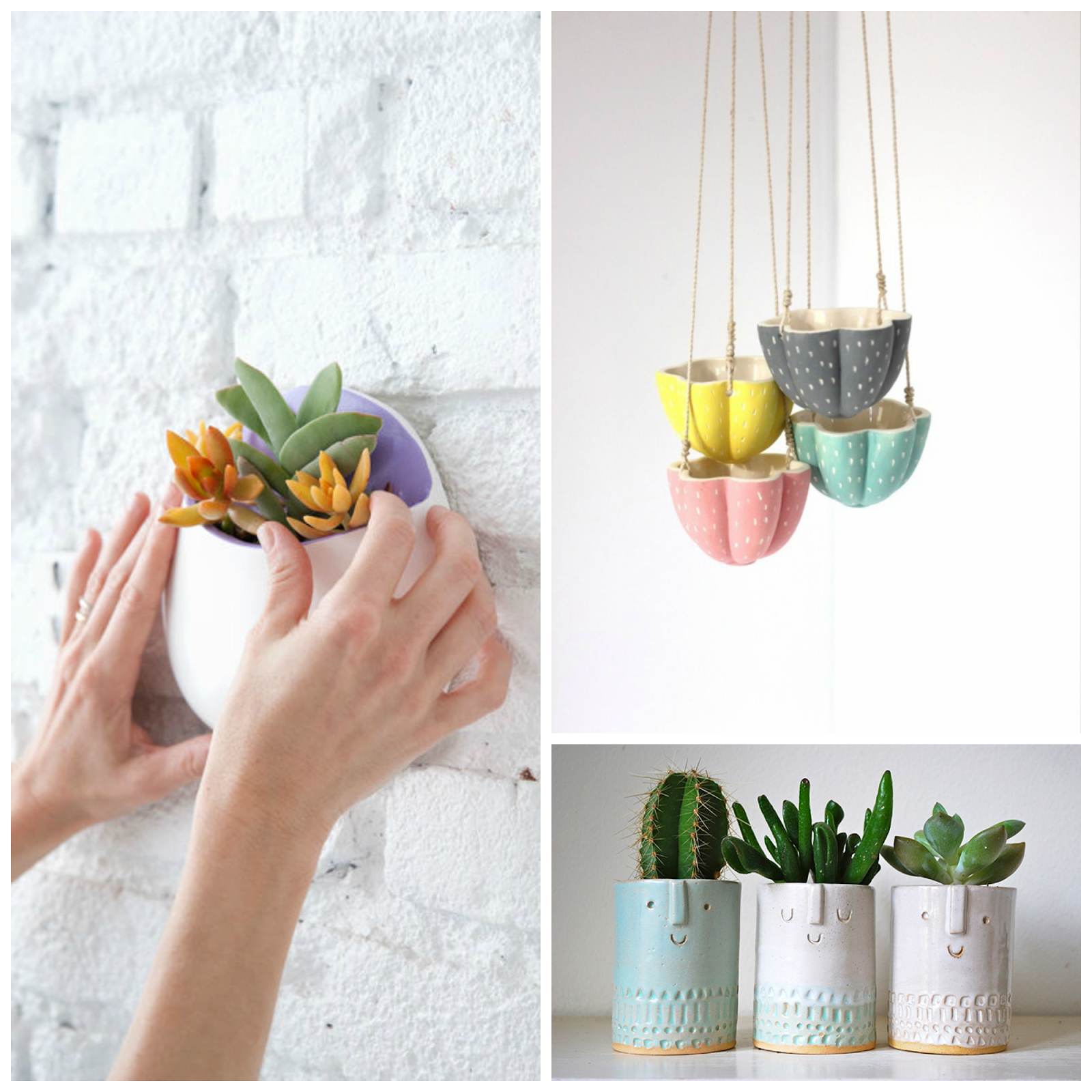 INSPIRATION TUESDAY: CERAMIC PLANTERS | THE LOLLY PROJECT