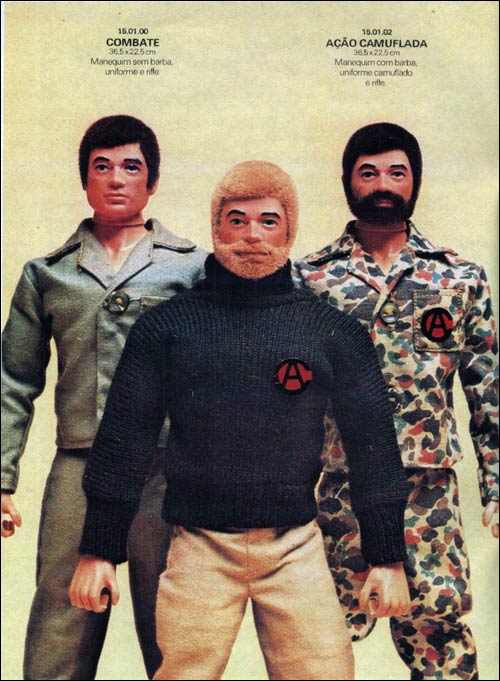 BONECO FALCON DA ESTRELA: CATALOGO AS AVENTURAS DE FALCON 1978