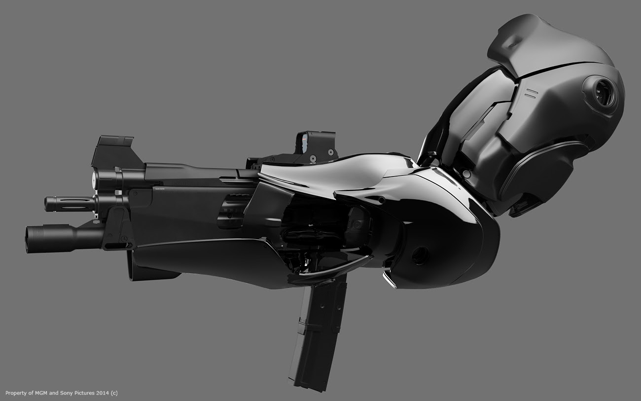 Awesome ROBOCOP 2014 Armor and Weapons Concept Art by Vitaly Bulgarov ...