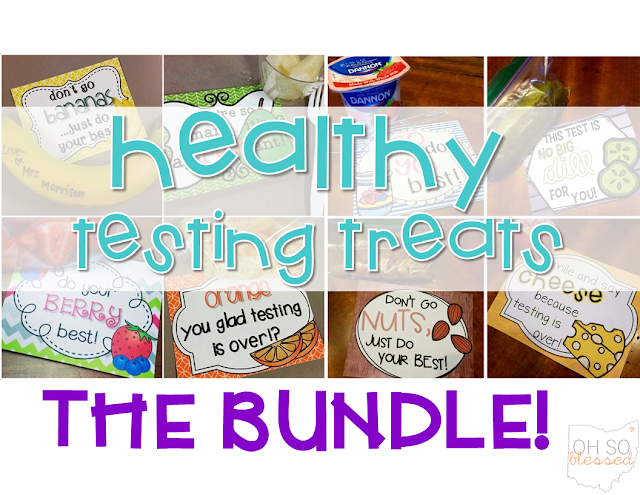 Tami Teaches: Healthy Testing Treats