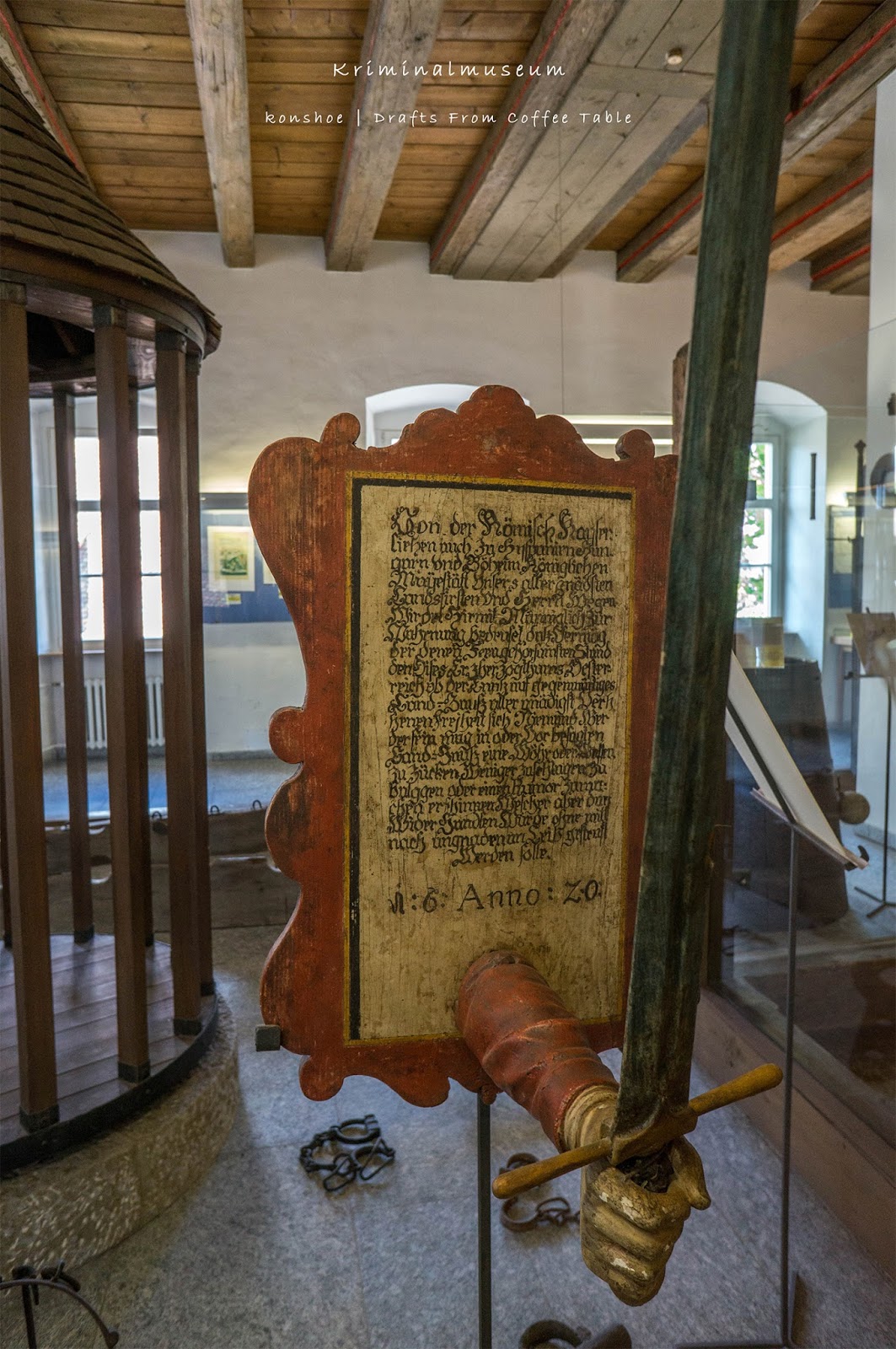 Drafts from My Coffee Table: 2014 Germany Trip - Medieval Crime Museum ...