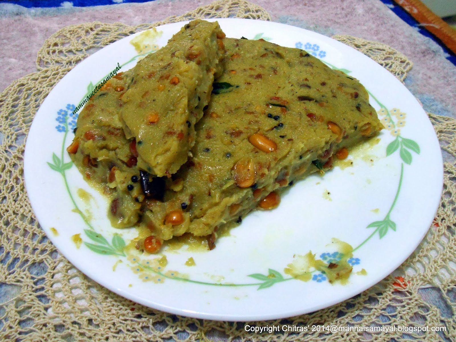 kalakkalsamayal: pulikoozh - spicy tamarind cake