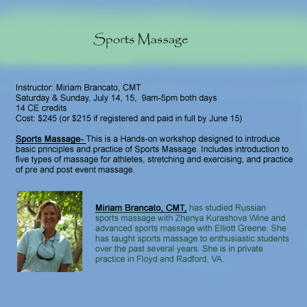 Blue Ridge School of Massage and Yoga