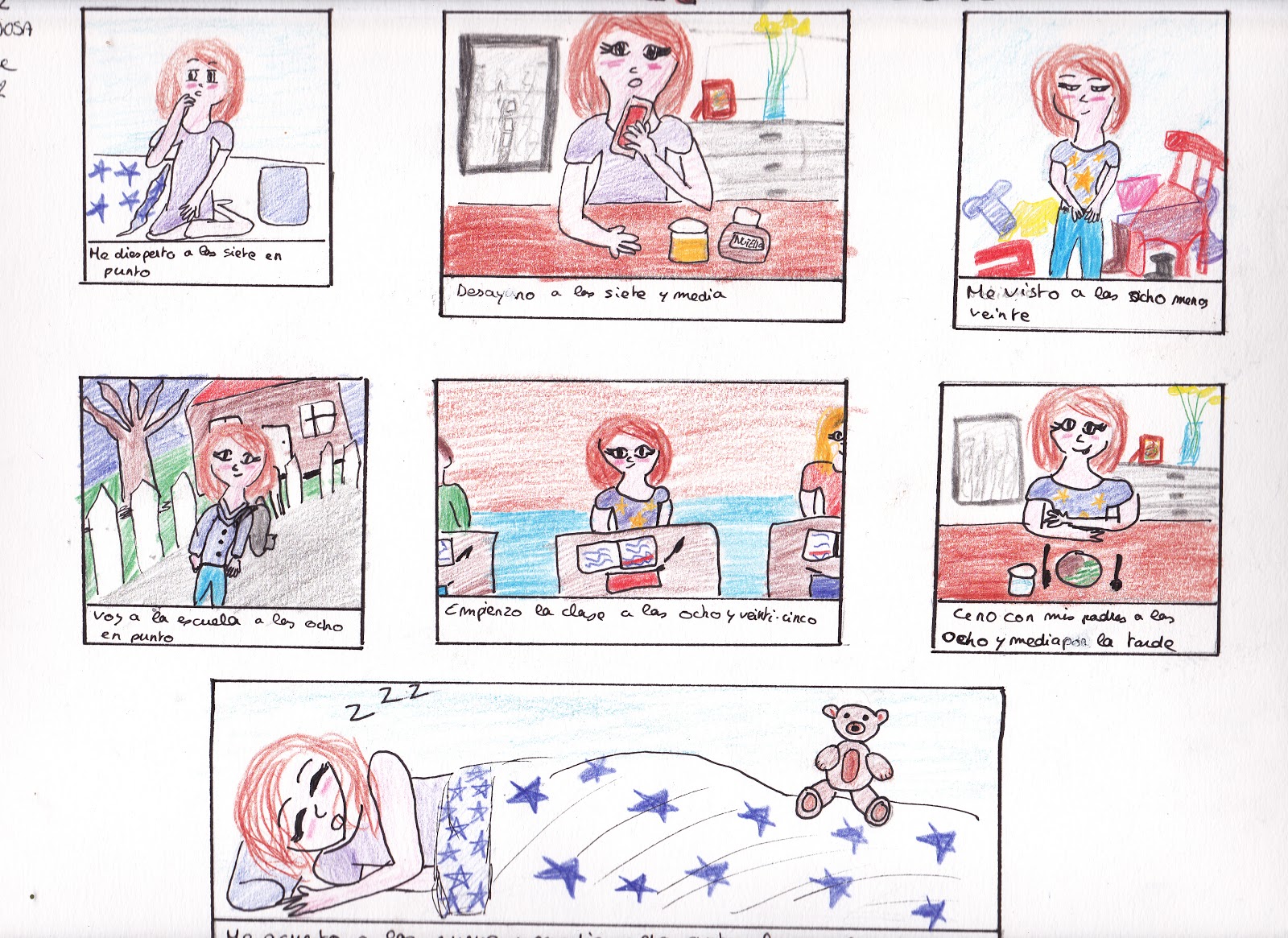 Trabandolenguas: Mi rutina diaria