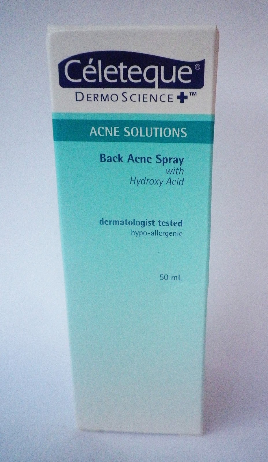 ANAlysisofmylife...: CÉLETEQUE BACK ACNE SPRAY