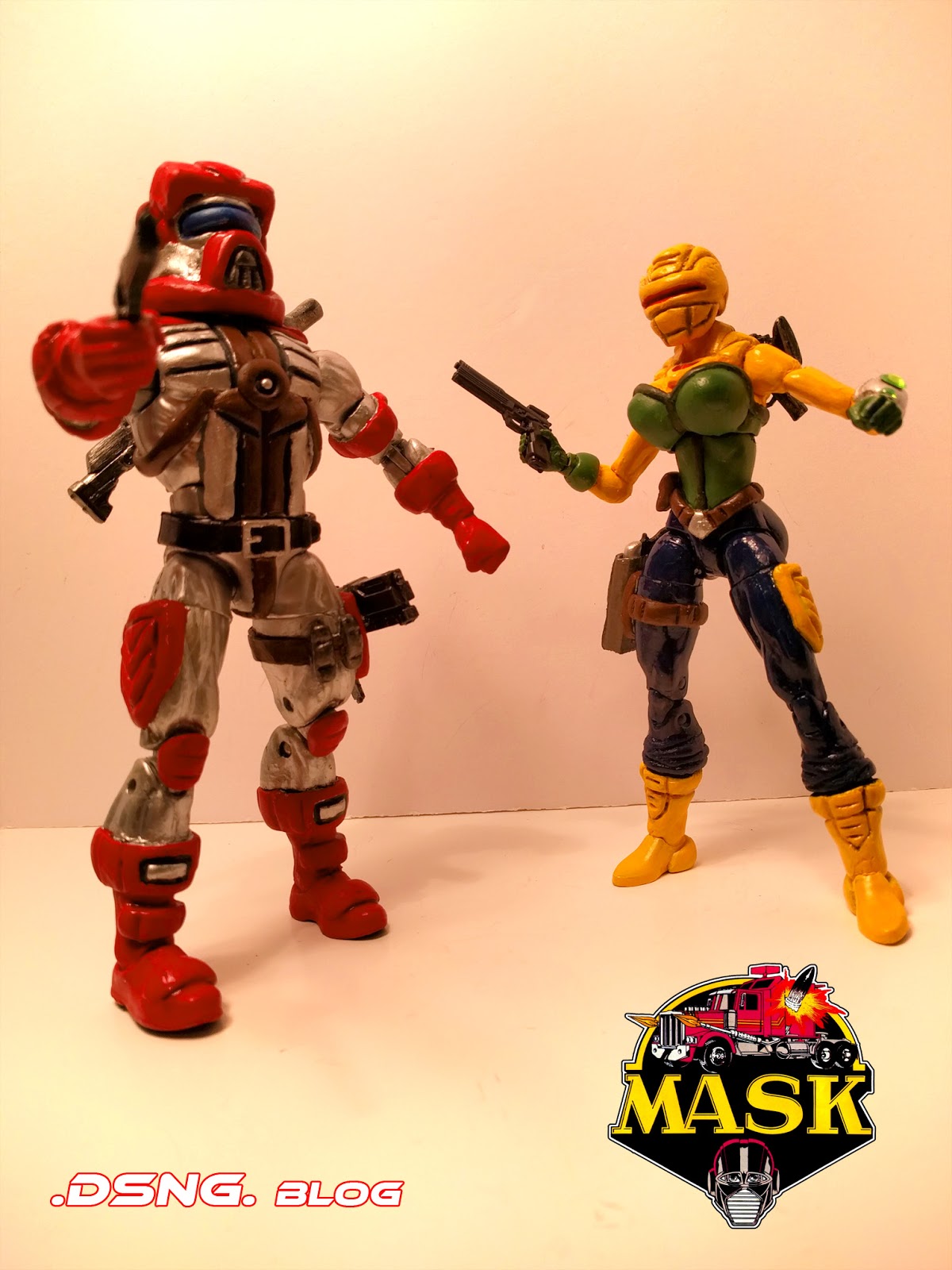 DSNG'S SCI FI MEGAVERSE: CUSTOM MATT TRAKKER AND GLORIA BAKER, FROM THE ...