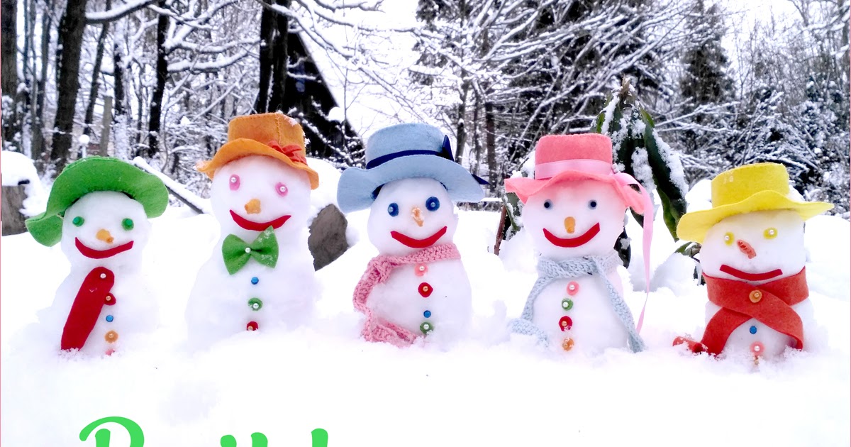 Pale Blue Corner: Build a Snowman Kit