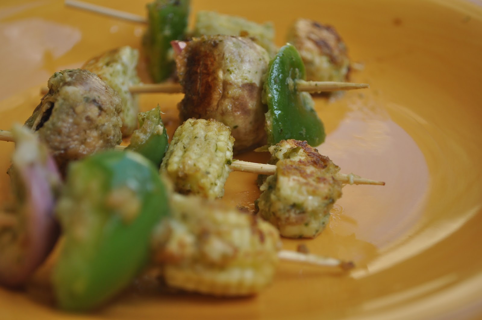 N e i v e d y a m: Paneer and Vegetable Satay