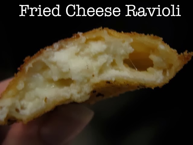 Frieda Loves Bread: Homemade Fried Three Cheese Ravioli