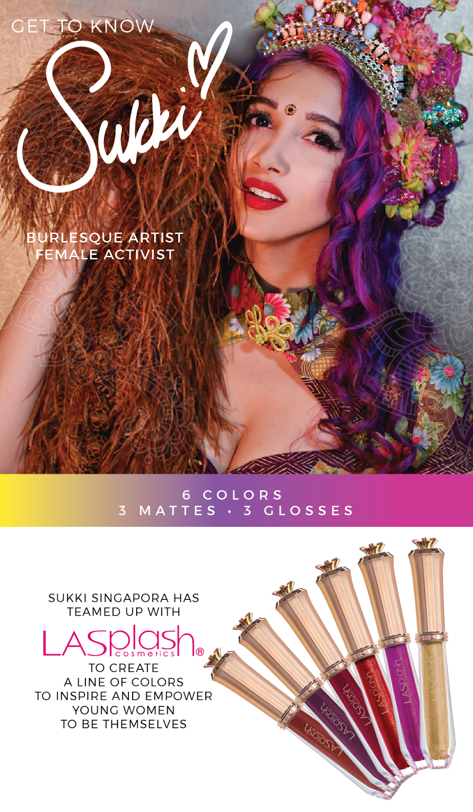 Singapore: Sukki Singapora Launches Lipstick Range- LASplash Cosmetics ...