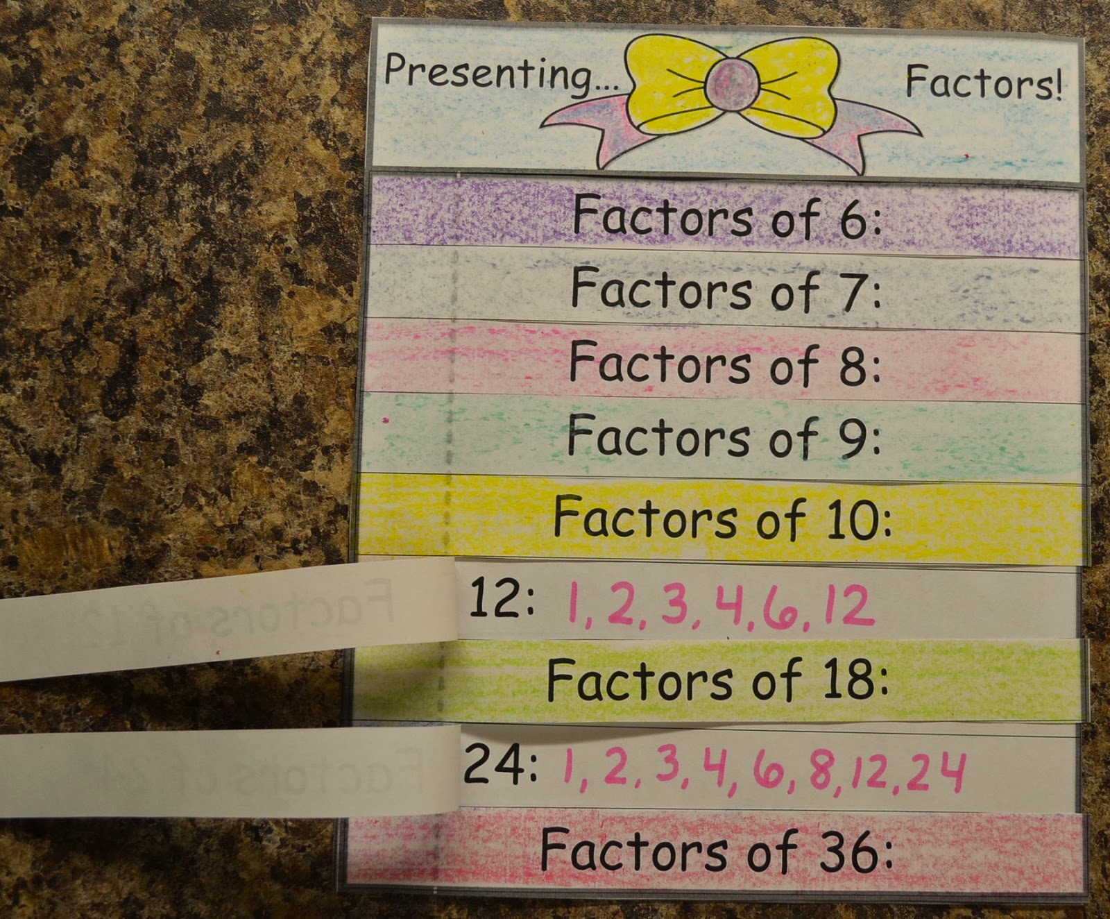 love2learn2day: "Presents" with Factors and Multiples!