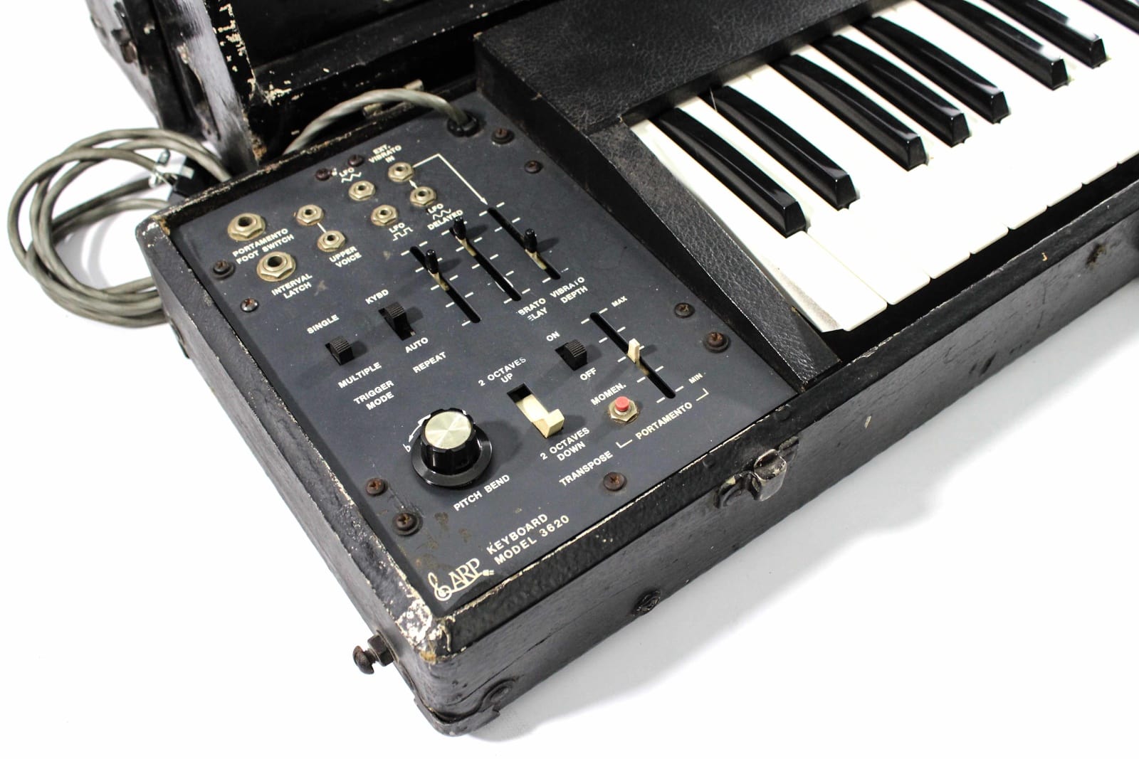 MATRIXSYNTH: ARP 2600 w/ 3620 Keyboard Analog Semi-Modular Synth SN 261304